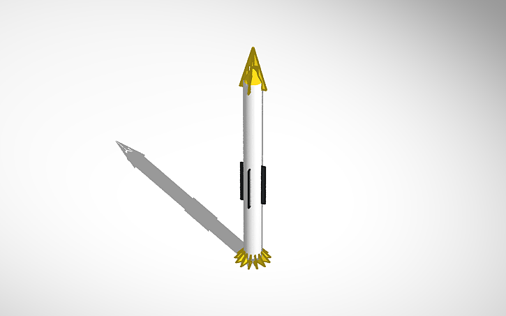 3D design Anti-Nuke missile | Tinkercad