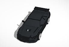 3D design Nissan GTR | Tinkercad