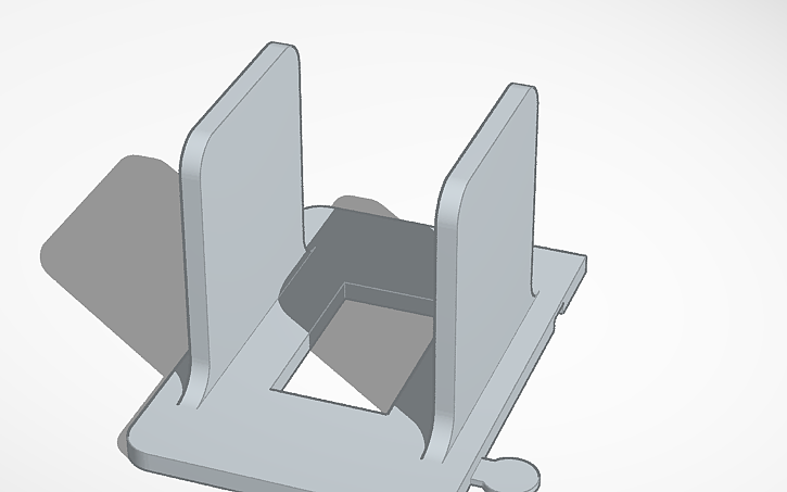 3D design Multiport Charging dock stand - Tinkercad