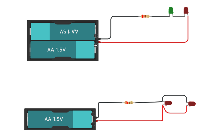 Circuit design Práctica 1 - Tinkercad