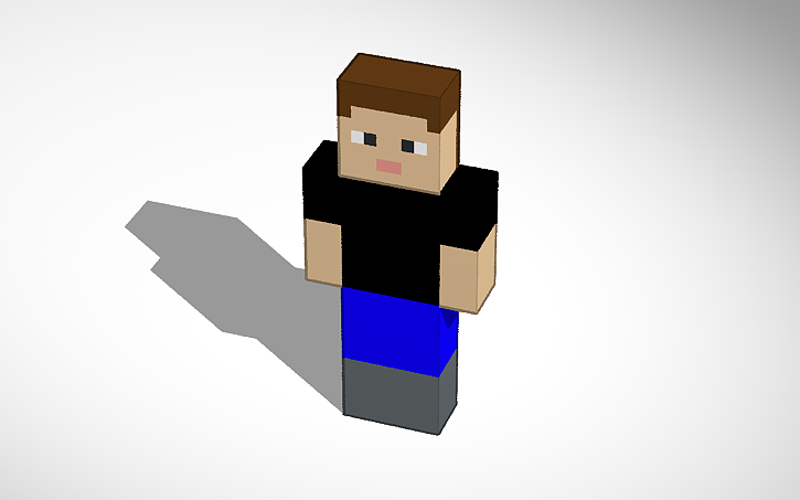 3D design My Minecraft Skin/BoxingMarker523 Skin | Tinkercad