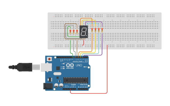 Circuit Design Countdown Summative Part 2 Tinkercad