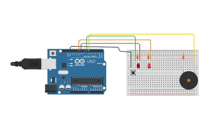 Circuit design Act 4 Gael Chavez | Tinkercad