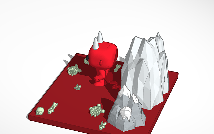 3D design Funko Pop - Tinkercad