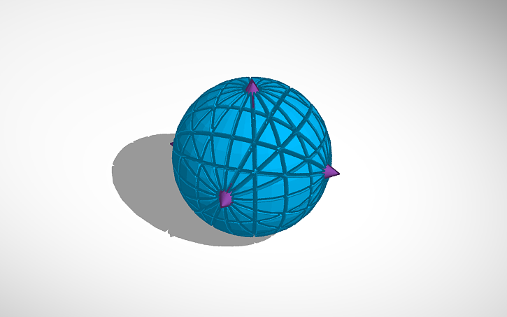 3D design Super Ball - Tinkercad