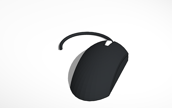 3D design Computer Mouse - Tinkercad