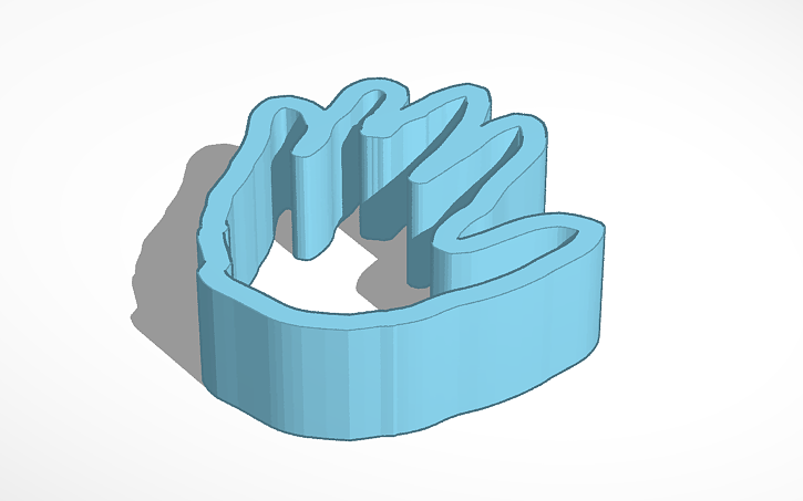 3D design Hand - Tinkercad