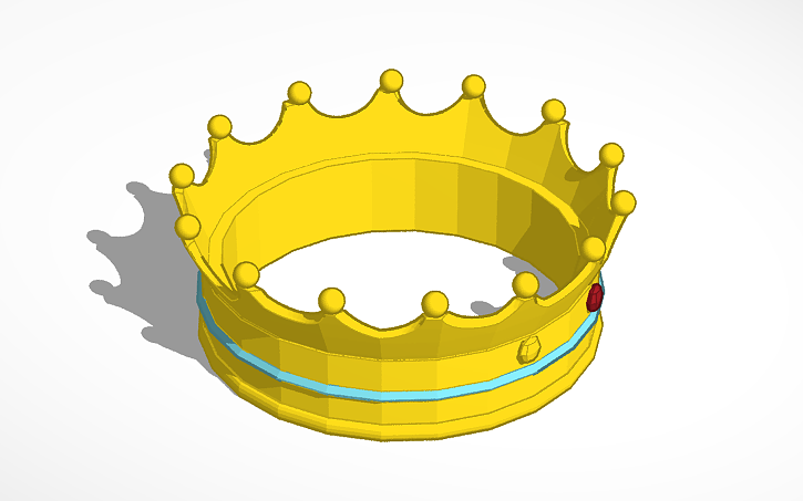 3D design Crown - Tinkercad
