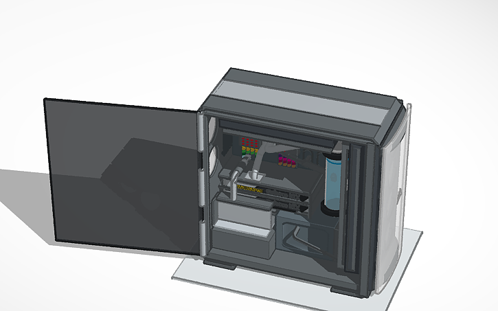 3D design Corsair 1000d (Gaming PC) - Tinkercad