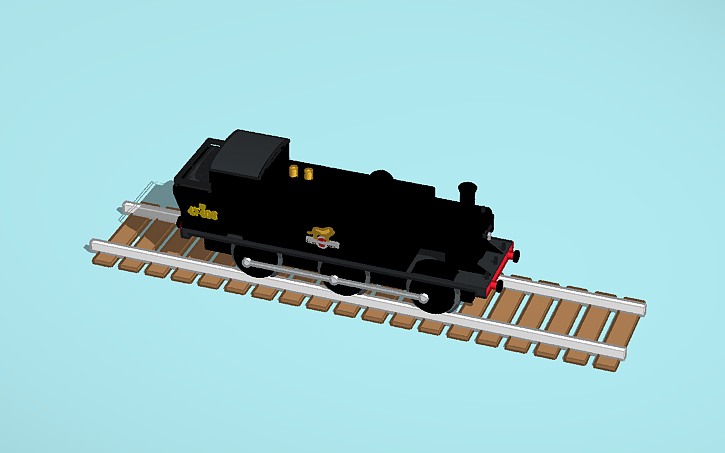 3D design 3F Jinty Tank Engine - Tinkercad