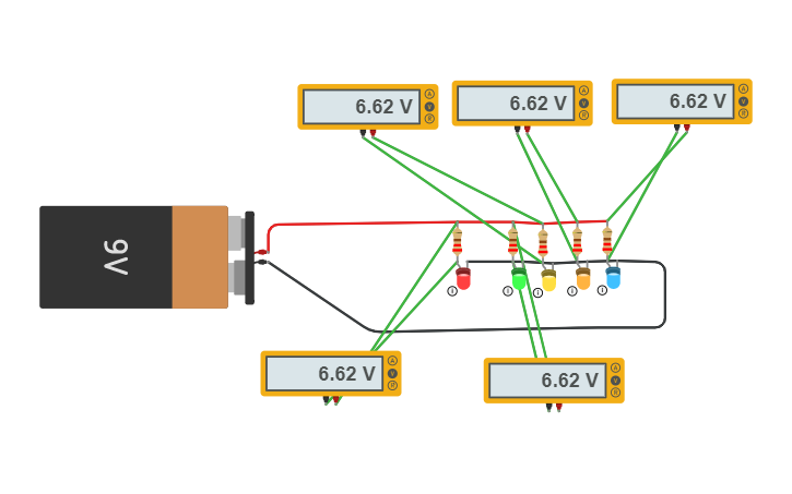 Circuit design Exp.01 - Thiago Rodrigues Silva | Tinkercad