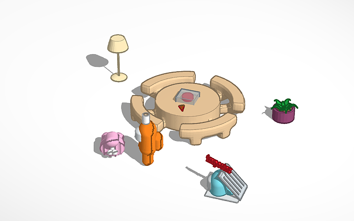 3D design AMONG US CHARECTER - Tinkercad