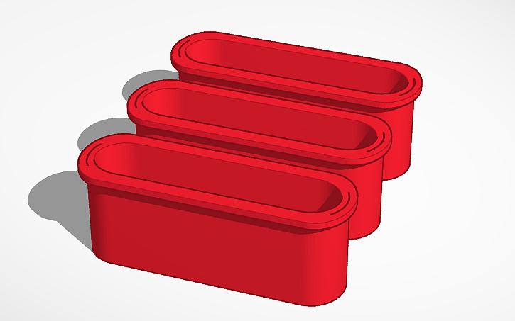 3D design 201412 water trough - Tinkercad