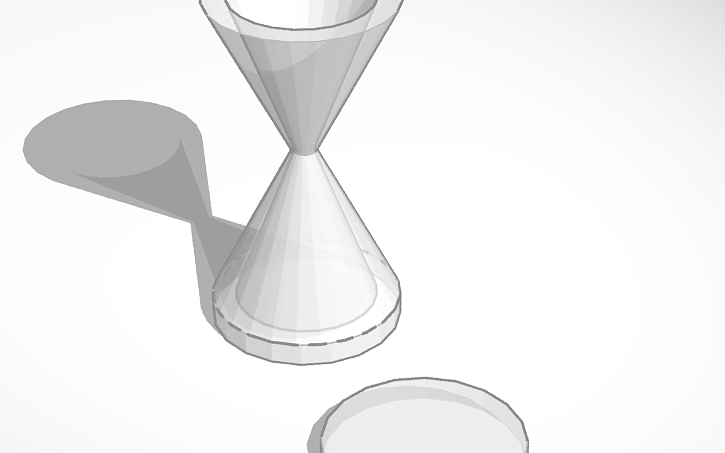 3D design Hour Glass | Tinkercad