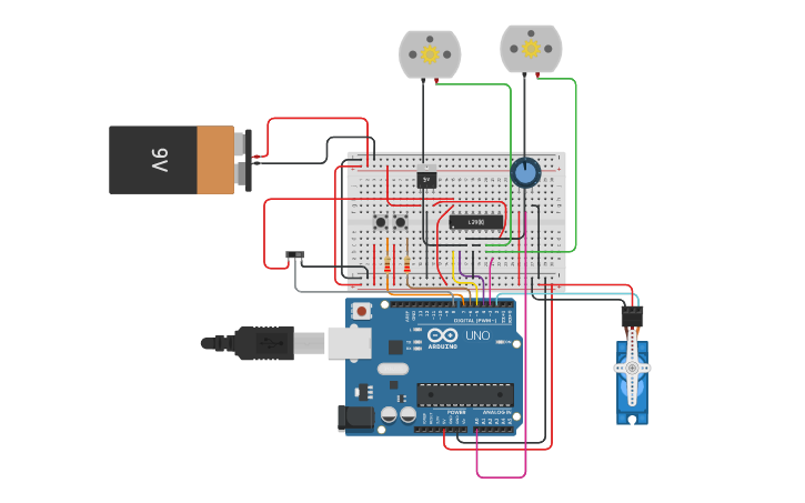 Circuit design Pract. 4 INTRO | Tinkercad