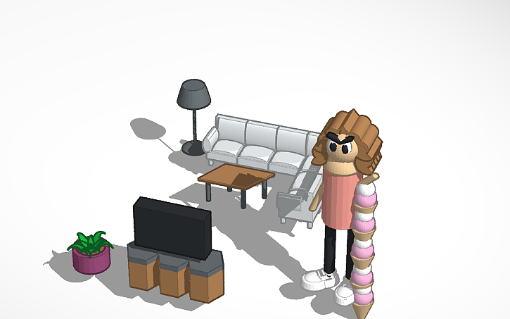 3D design Allen Avatar | Tinkercad