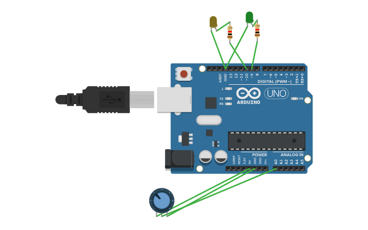 Circuit Design Task Tinkercad