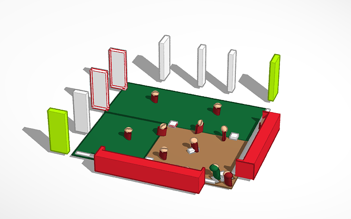3D design sofia southard softball field | Tinkercad