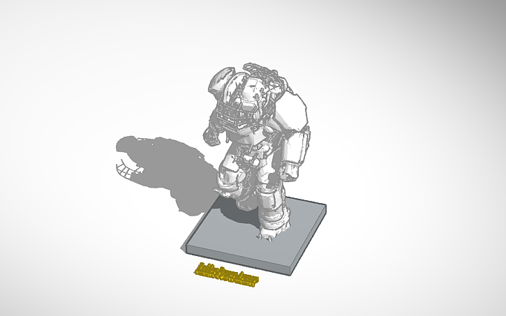 3D design FOWW Raider Power Armor | Tinkercad