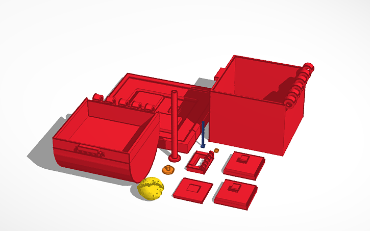 3D design Copy of puzzle | Tinkercad