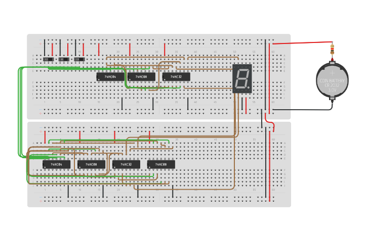 Circuit Design Activity 8 3 Variable K Map Tinkercad