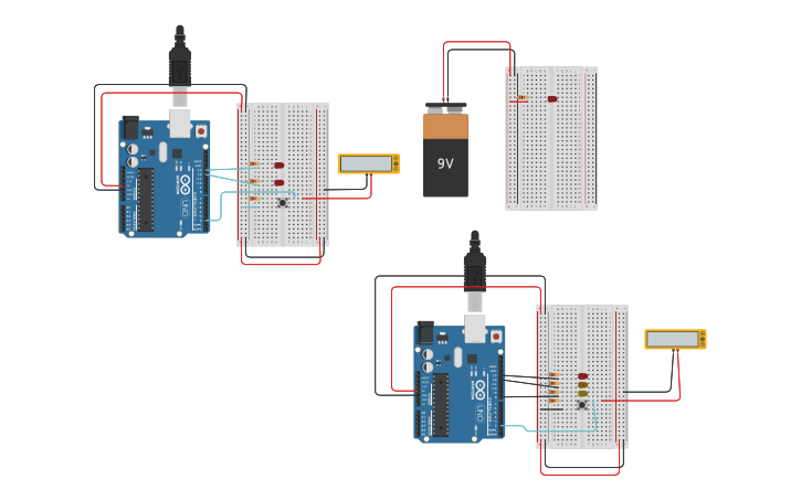 Circuit design 3780 my first arduino :) - Tinkercad