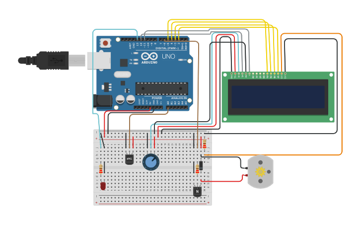 Circuit design emp project - Tinkercad