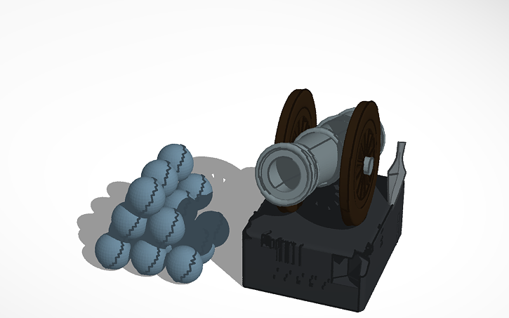 3D design CANNON by hj | Tinkercad