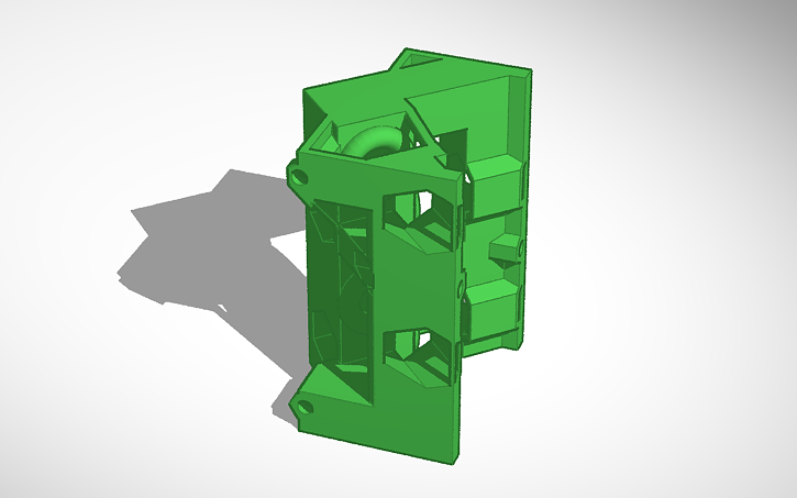 3D design X Axis slide V2 (mirrorable) | Tinkercad