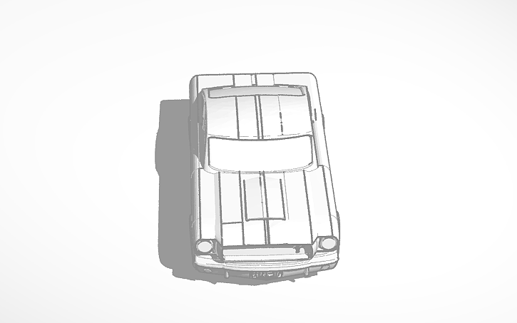 3D design 1965 Shelby GT350 - Tinkercad