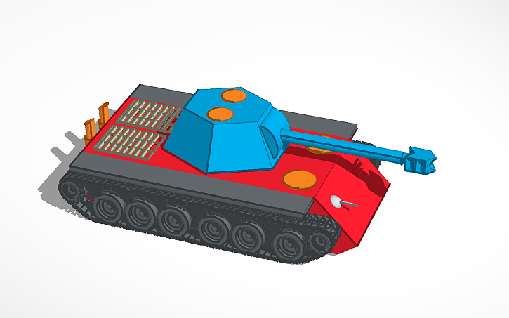 3D design "basic" tank design | Tinkercad