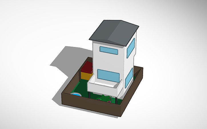 3D design Casa moderna | Tinkercad