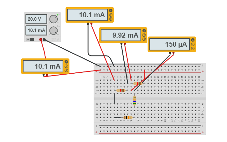 Circuit Design Voltmeter Lab 3 Tinkercad