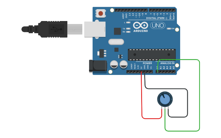 Circuit design LAB-6 TASK-1 18BLC1075 | Tinkercad