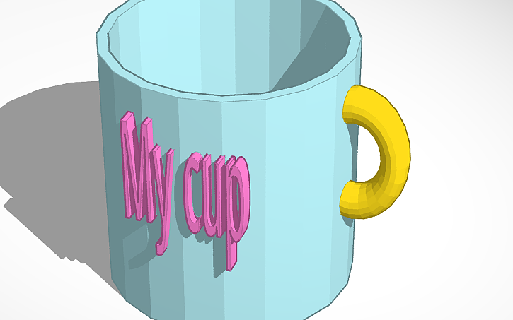 3D design Cup - Tinkercad