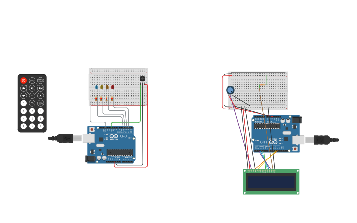Circuit design IR Sensor/Timing Unit | Tinkercad