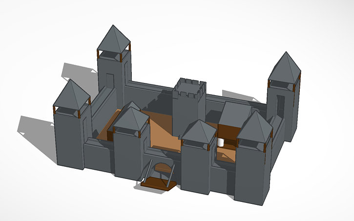 3D design Castle | Tinkercad