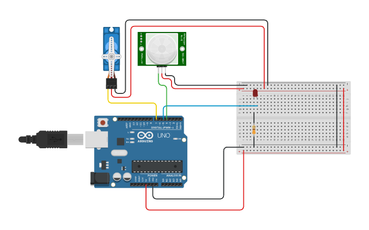 Circuit design Circuito 2 - Tinkercad