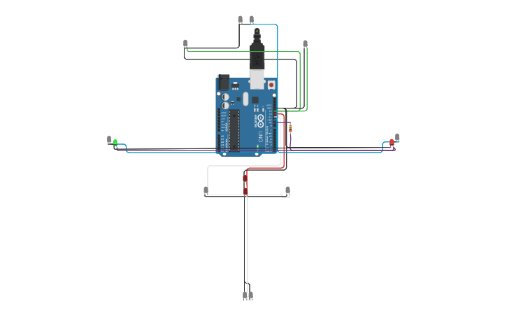 Circuit design 787 lights schematic | Tinkercad