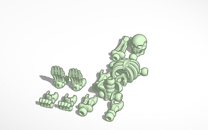 3D design Skeleton | Tinkercad