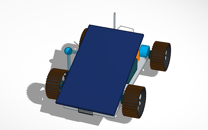 3D design Aaron's Lunar Rover , Moon Camp Challenge - Tinkercad