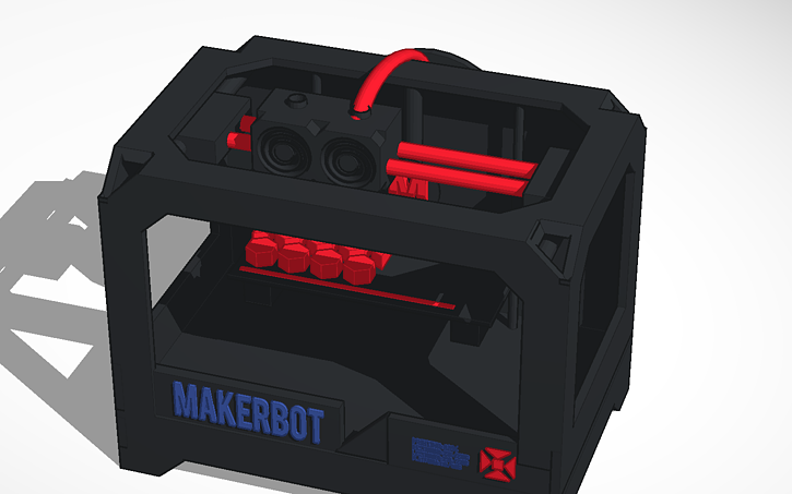 3D design 3D Printer - Tinkercad