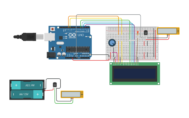 Circuit design Giuseppe Gabriel Montagnino 4F | Tinkercad
