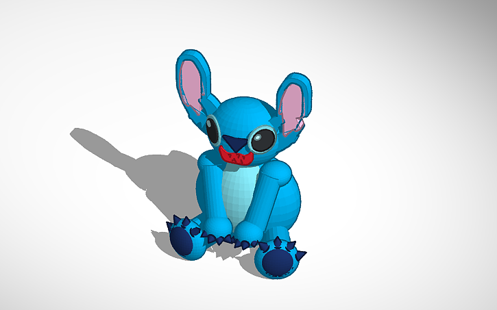 3D design Stich - Tinkercad