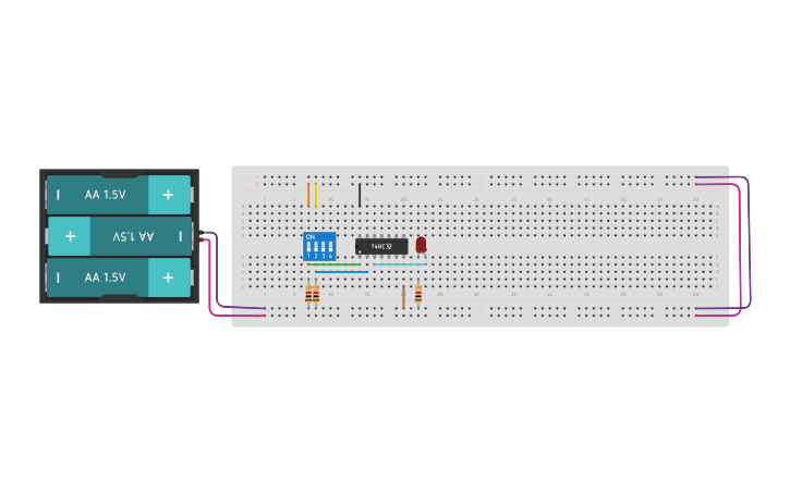 Circuit design Primer circuito | Tinkercad