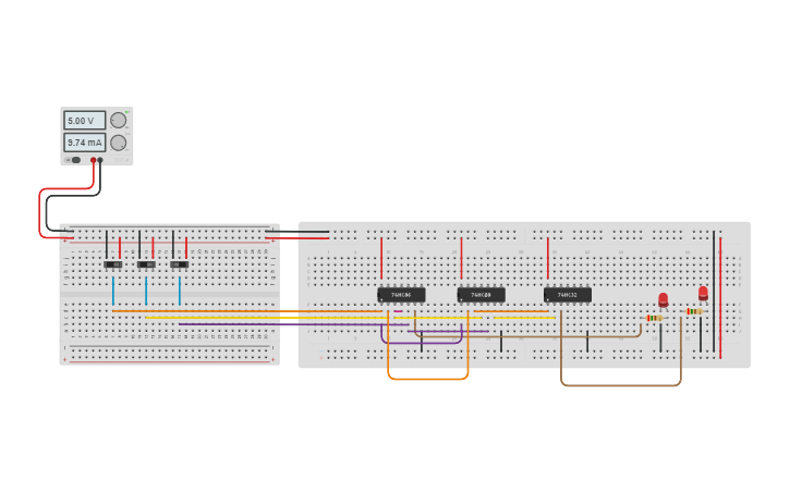Circuit Design Esercizio Tinkercad