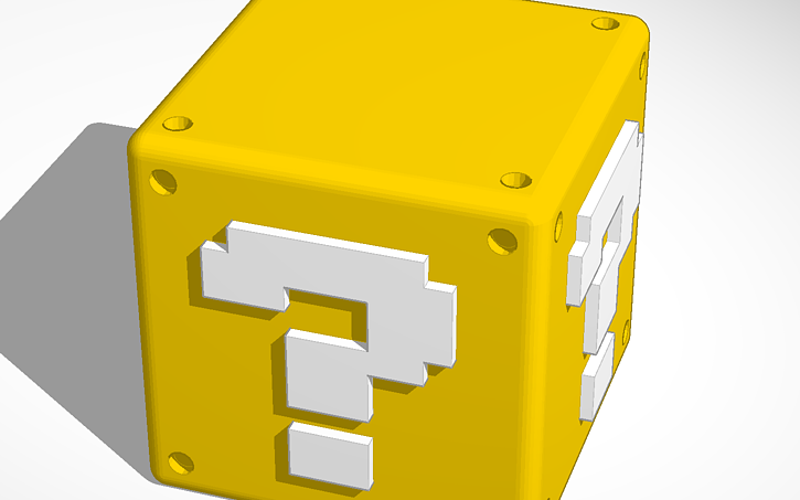 3D design 3D Printable Mystery Box - Tinkercad