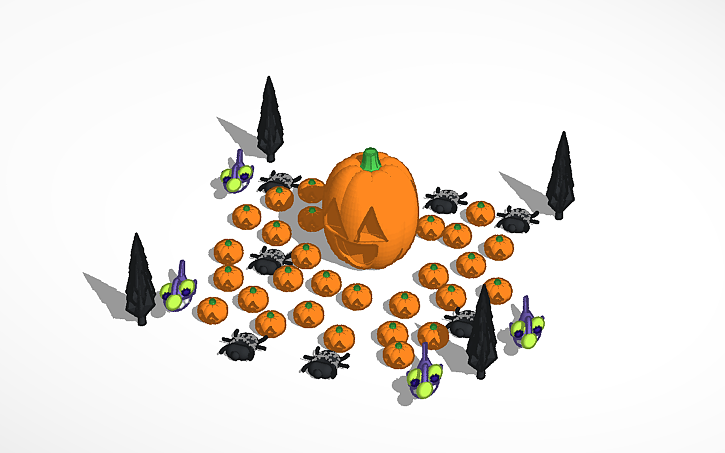 3D design halloween army | Tinkercad
