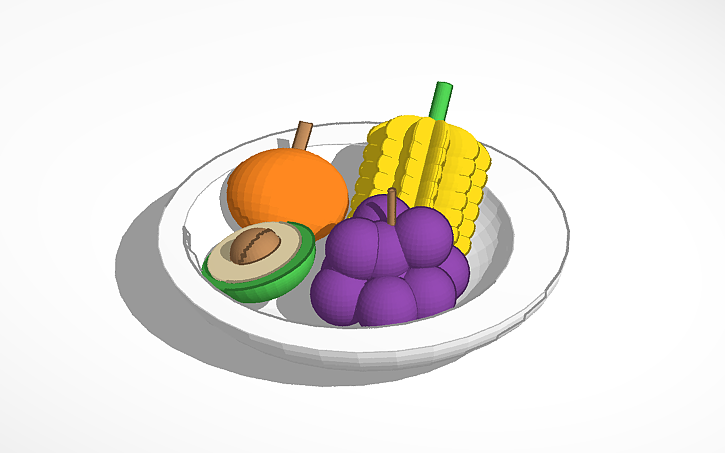 3D design Fruit | Tinkercad