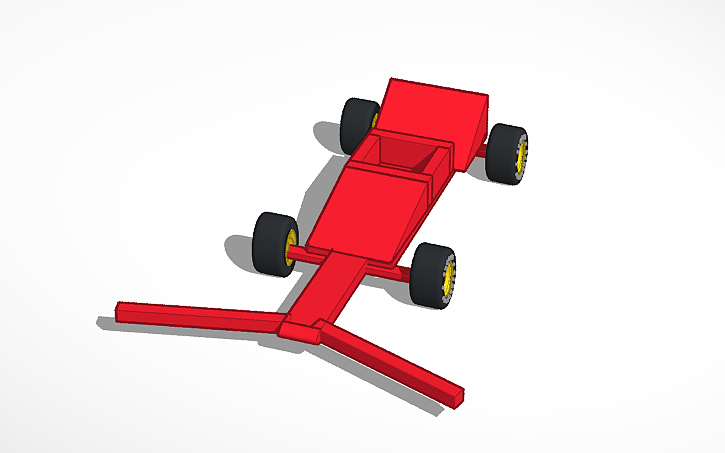 3D design F1 car - Tinkercad
